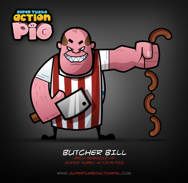 Butcher Bill comes to life! - Fully Illustrated