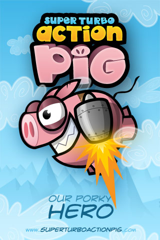 Free iPhone Wallpapers for Super Turbo Action Pig! - Fully Illustrated