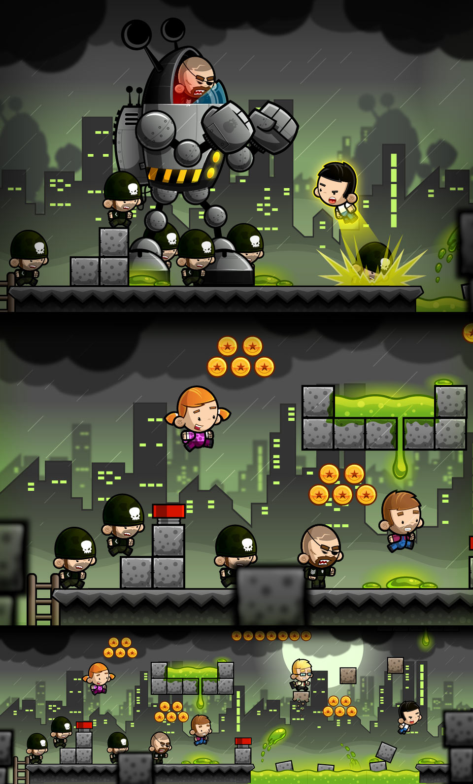 Jumpin Jack - Fully Illustrated