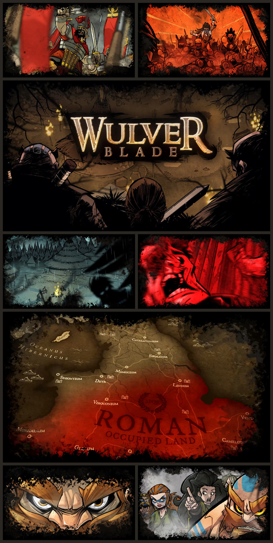 Wulverblade - Introduction Sequence - Fully Illustrated