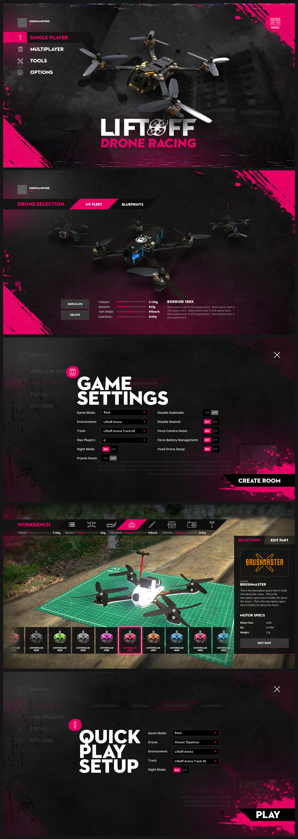 Lift Off - Drone Racing - Fully Illustrated