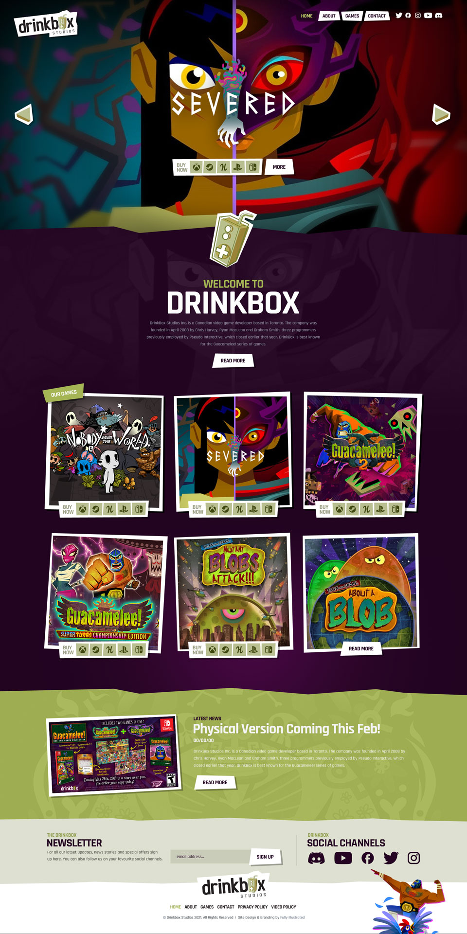 Drinkbox Studios - Fully Illustrated