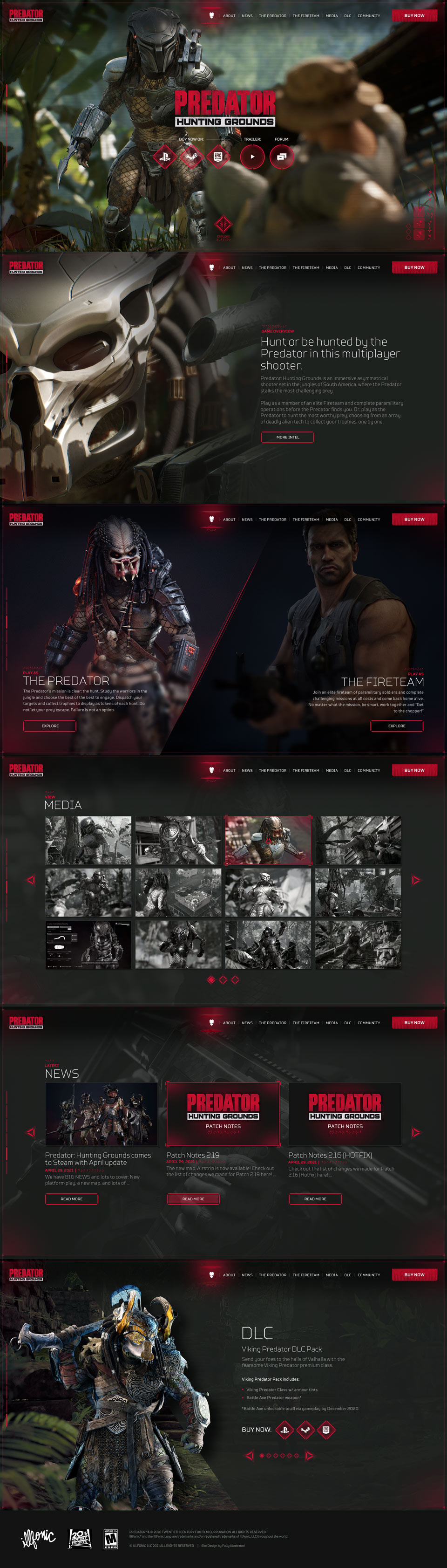 Predator - Hunting Grounds - Fully Illustrated