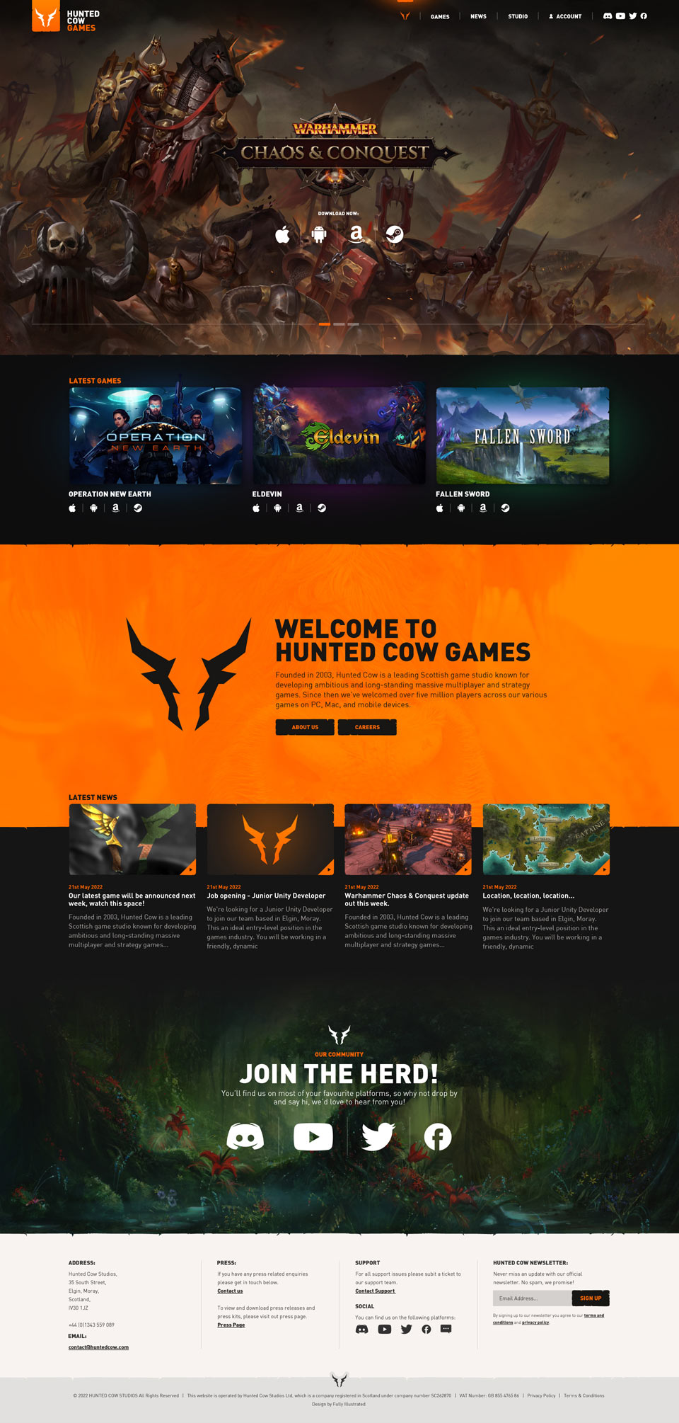 Hunted Cow - Fully Illustrated