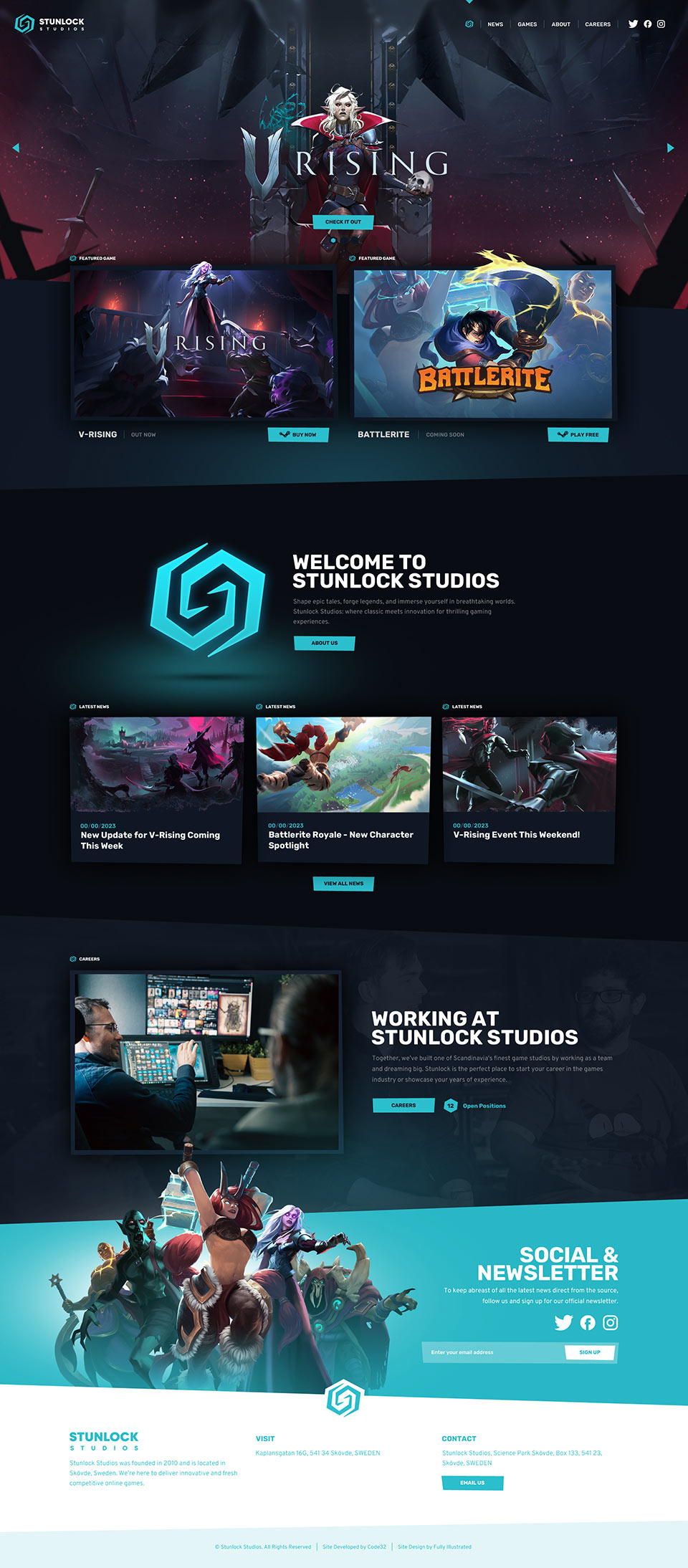 Stunlock Studios - Fully Illustrated