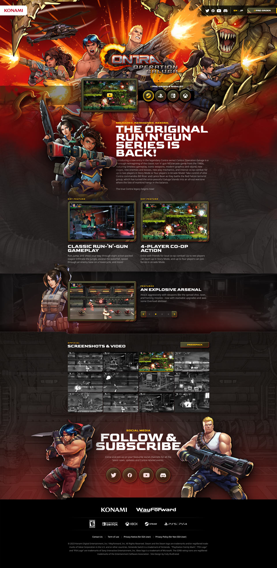 Contra Operation Galuga - Fully Illustrated